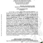 INTI | Cartel de Notificación a Nerio Angel Belzarez Morales - Qué Pasa