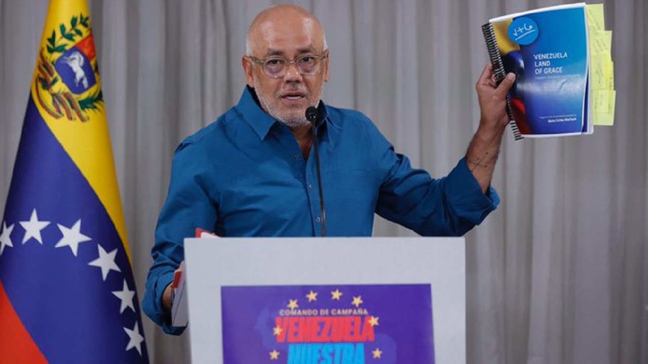 Jorge Rodríguez: Desde un centro en Miami opositores cantarán fraude el ...