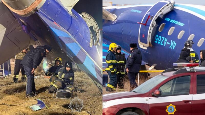 Hallaron las cajas negras del avión azerbaiyano siniestrado en Kazajistán - Qué Pasa