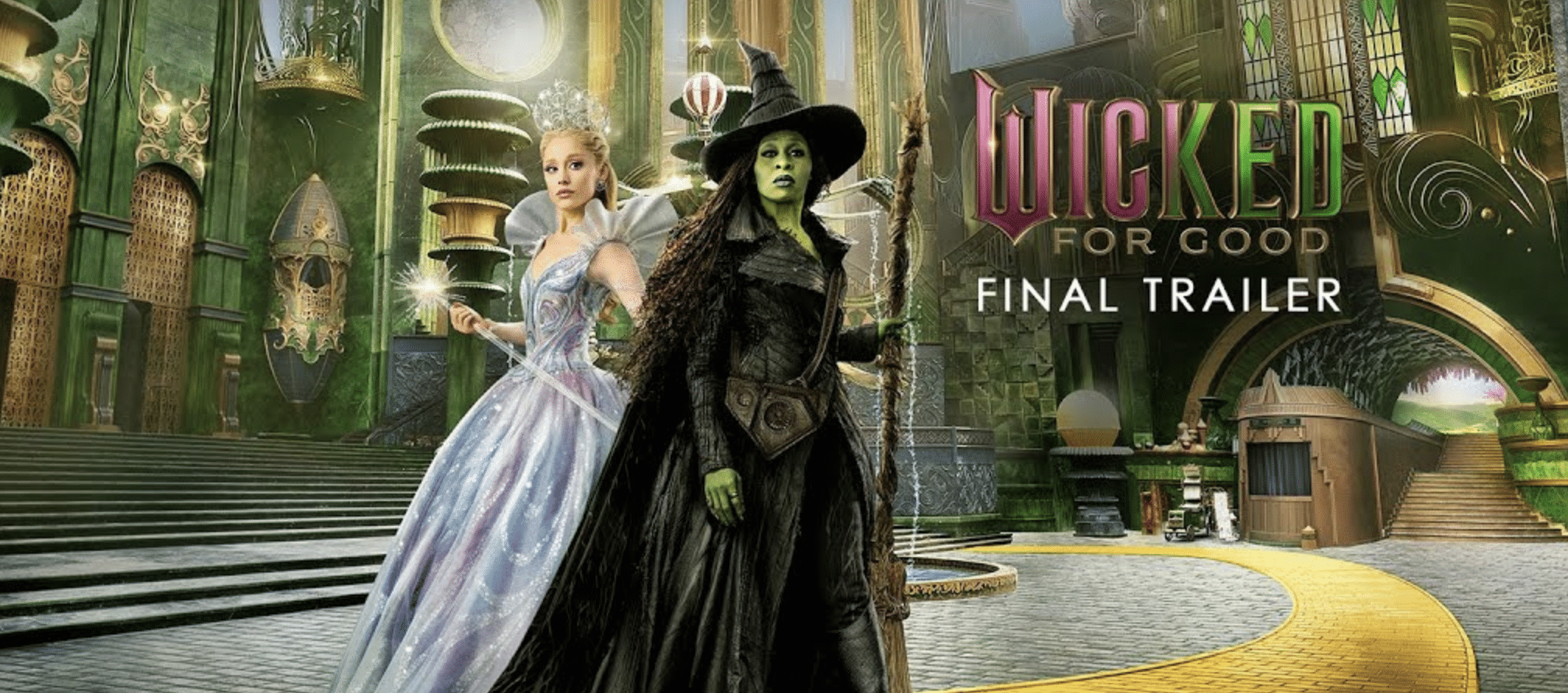 Revelaron el esperado tráiler final de «Wicked: For Good» - Qué Pasa
